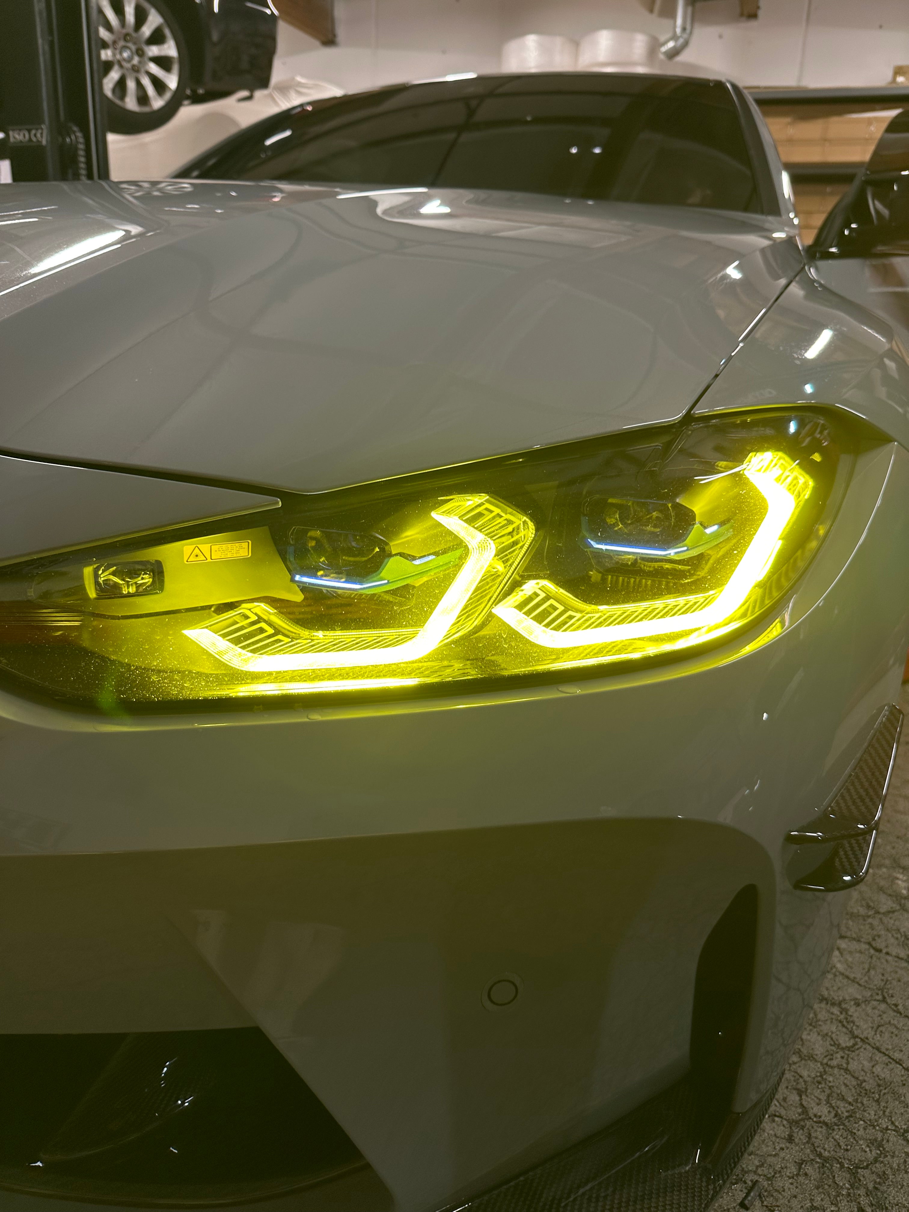 BMW G8X M3 M4 Colored Laser DRL Headlight Kit | Mashimarho