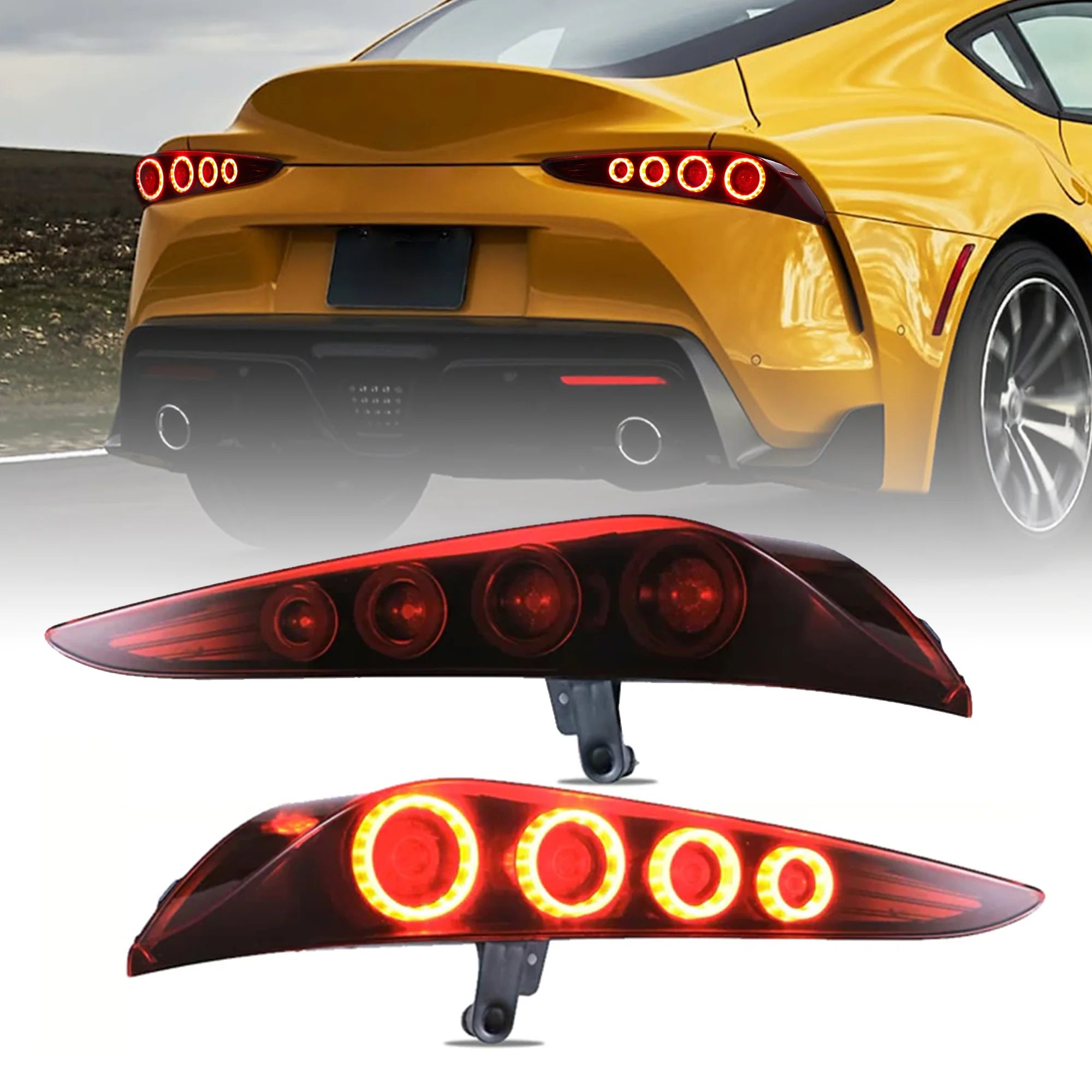 LED Taillights for Toyota GR Supra A90/A91 (2019-2024) | Mashimarho