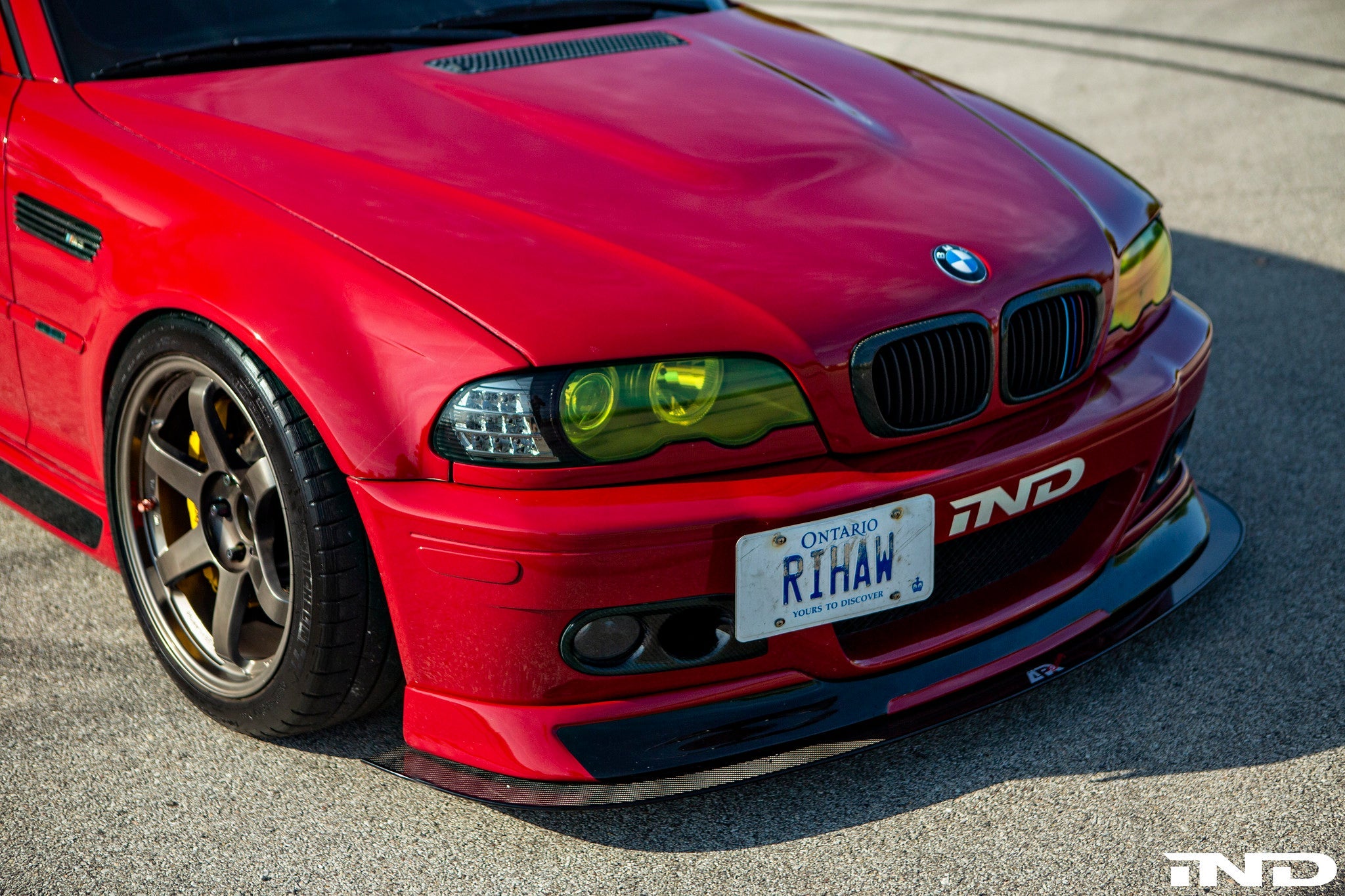 iND E46 M3 Painted Front Reflector Set - iND Distribution | Mashimarho
